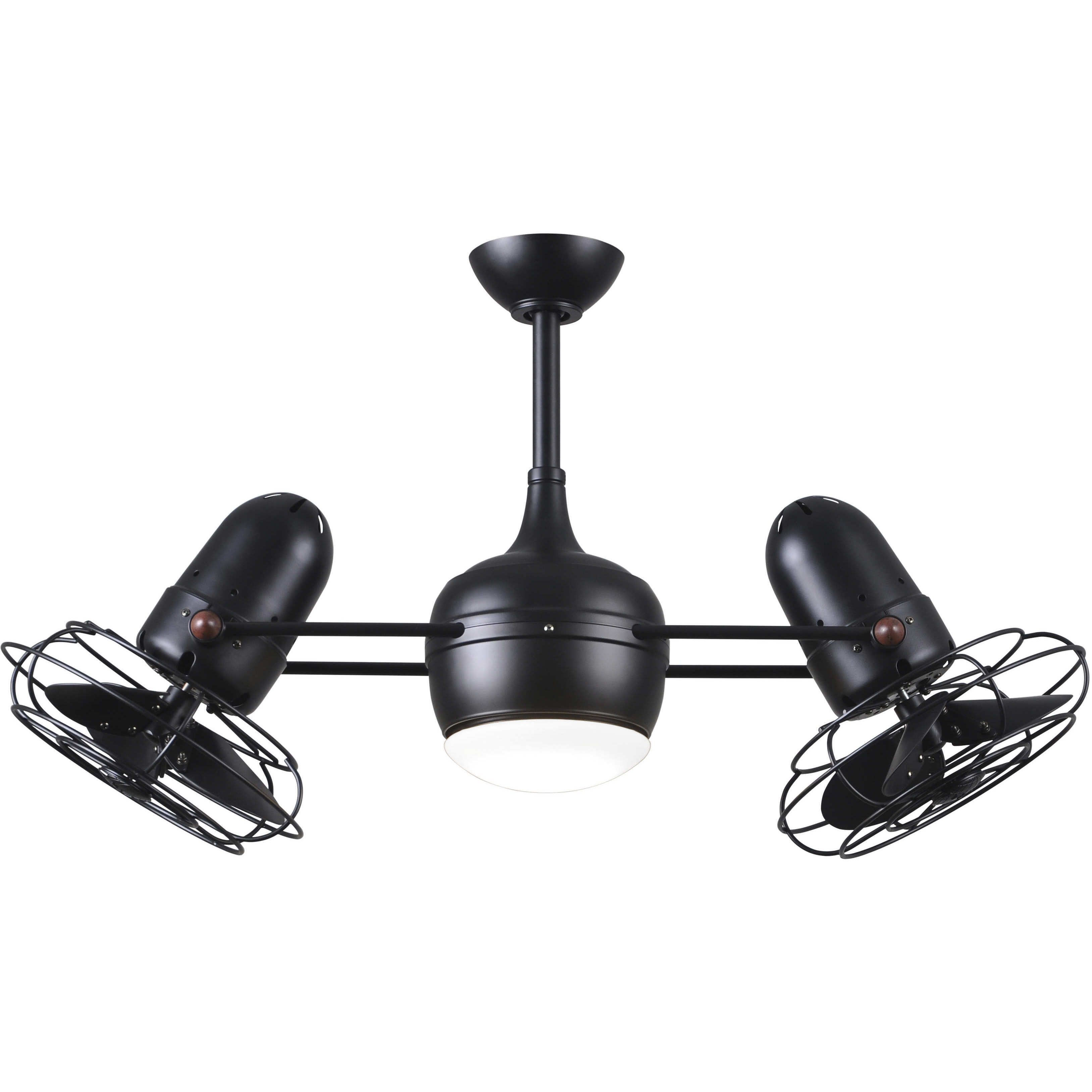 Matthews Fan Co DGLK-BK-MTL Atlas Dagny - LK 13 inch Matte Black ...